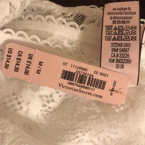 Victoria's Secret | Intimates & Sleepwear | White Vs Dream Angels ...